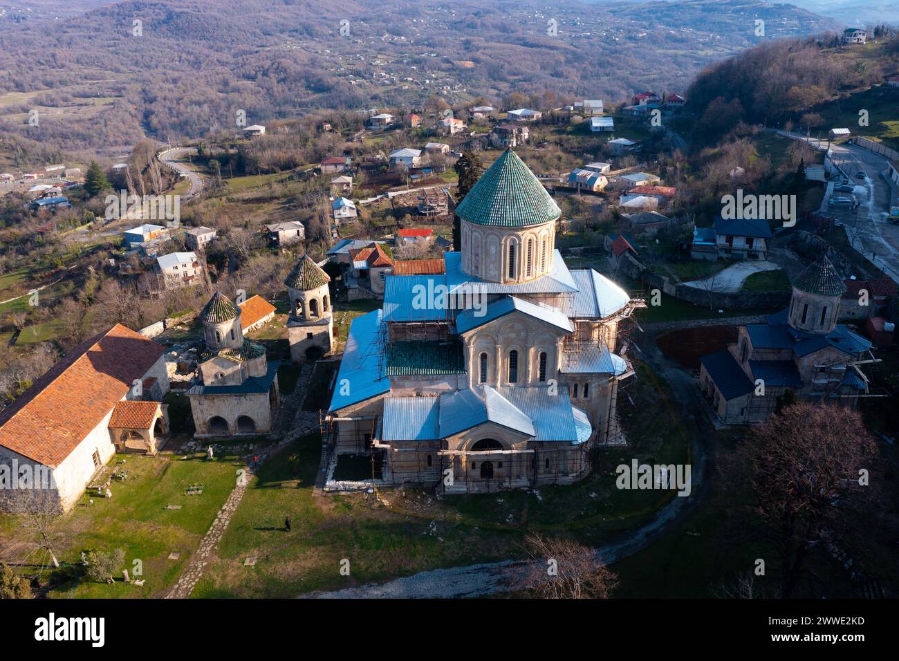 Gelati monastery aerial hi-res stock photography and images - Alamy