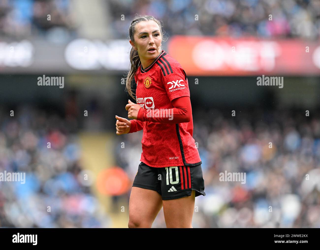 Katie Zelem of Manchester United Women, during The FA Women's Super ...
