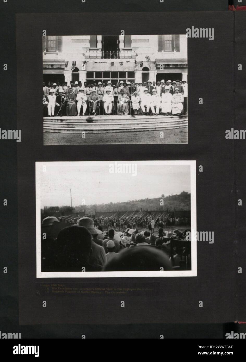 Description: His Excellency the Governor's Official visit to His ...