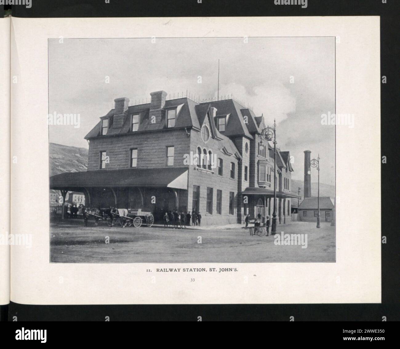 Description: Railway station, St. John's. Location: Newfoundland, St ...