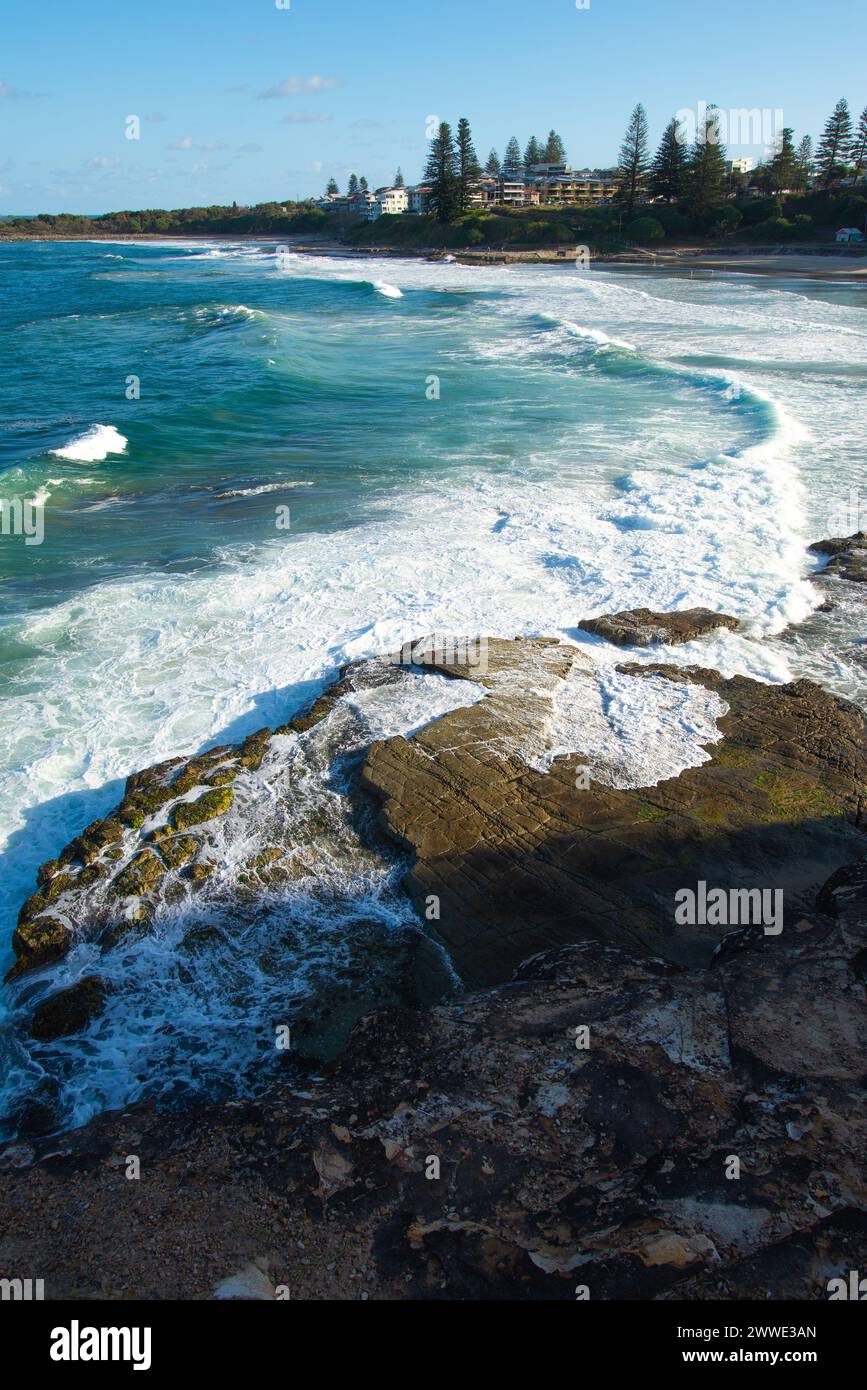 Yamba Beach, Yamba, NSW Australia Stock Photo - Alamy