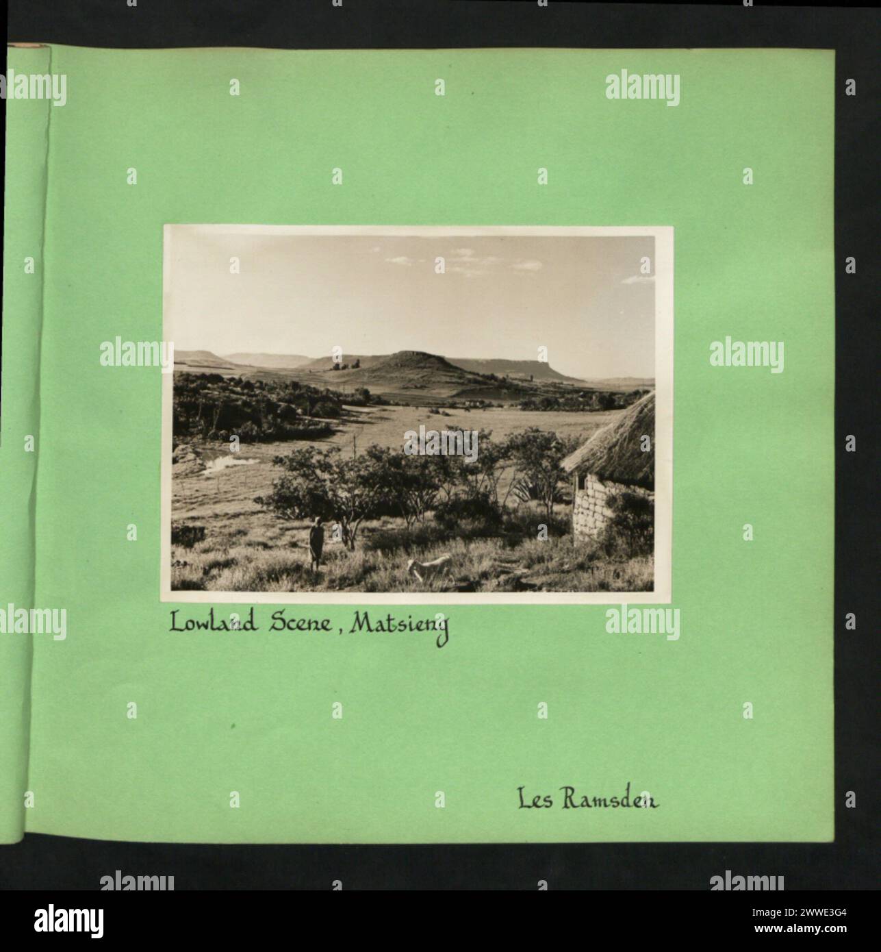 Description: Lowland Scene, Matsieng. Les Ramsden. Location: Matsieng ...