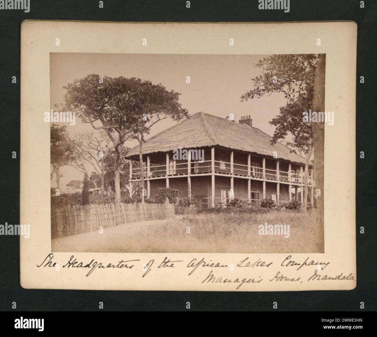 Description: The Headquarters of the African Lakes Company Manager's ...