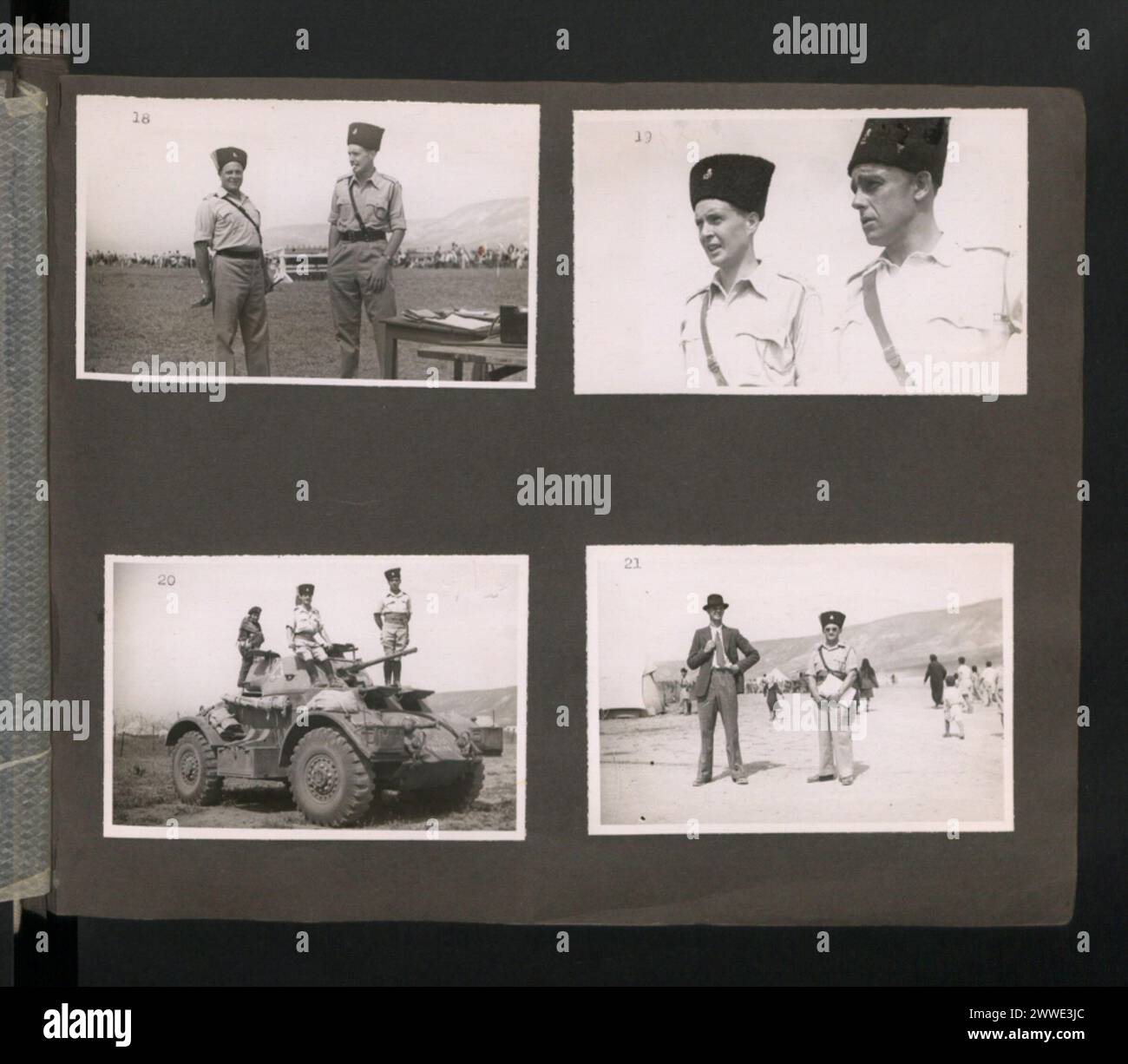 Description: Photographs of the Cavalry Regiment annual sports at ...