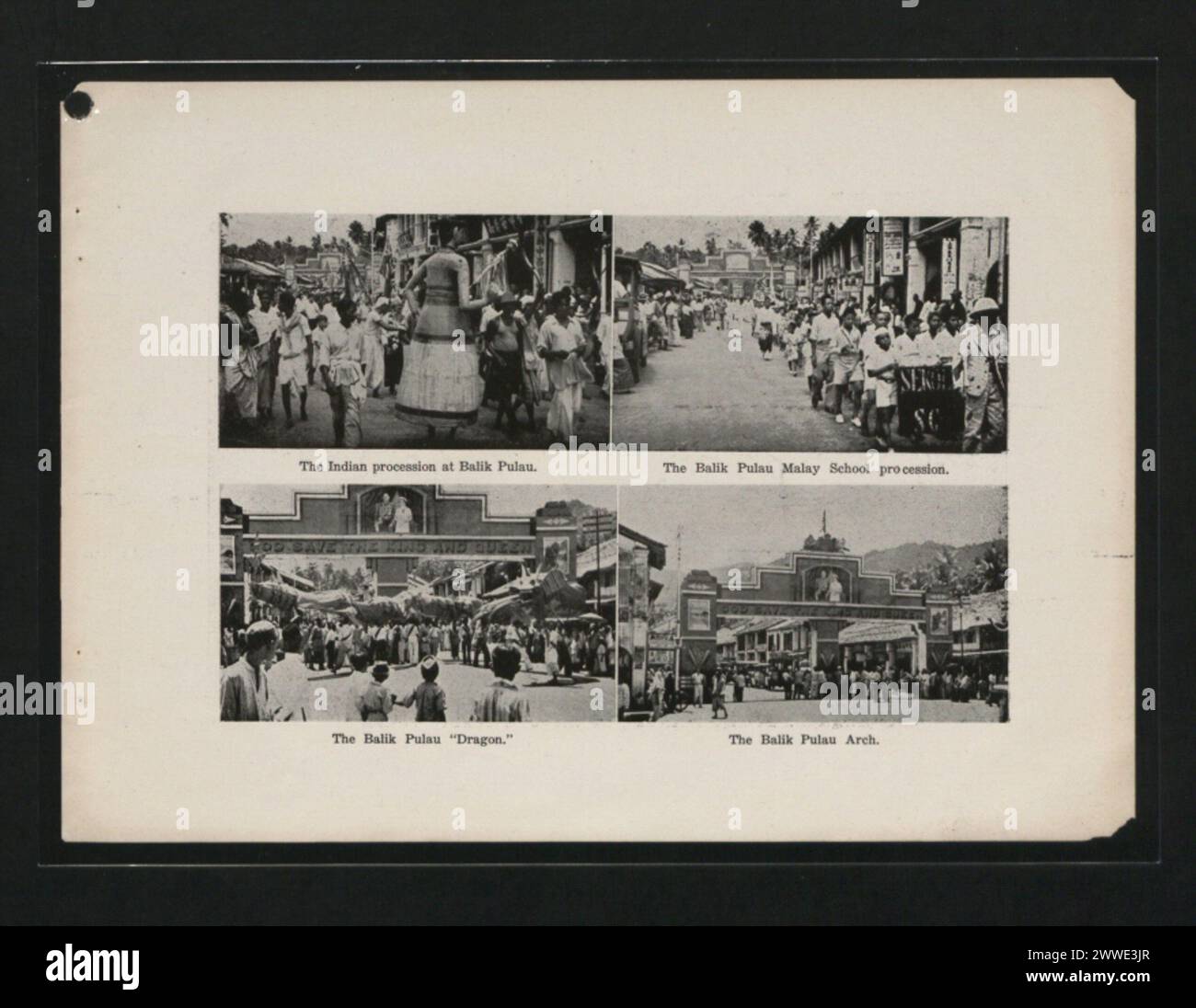 Description: The Indian procession at Balik Pulau. Location: Penang ...