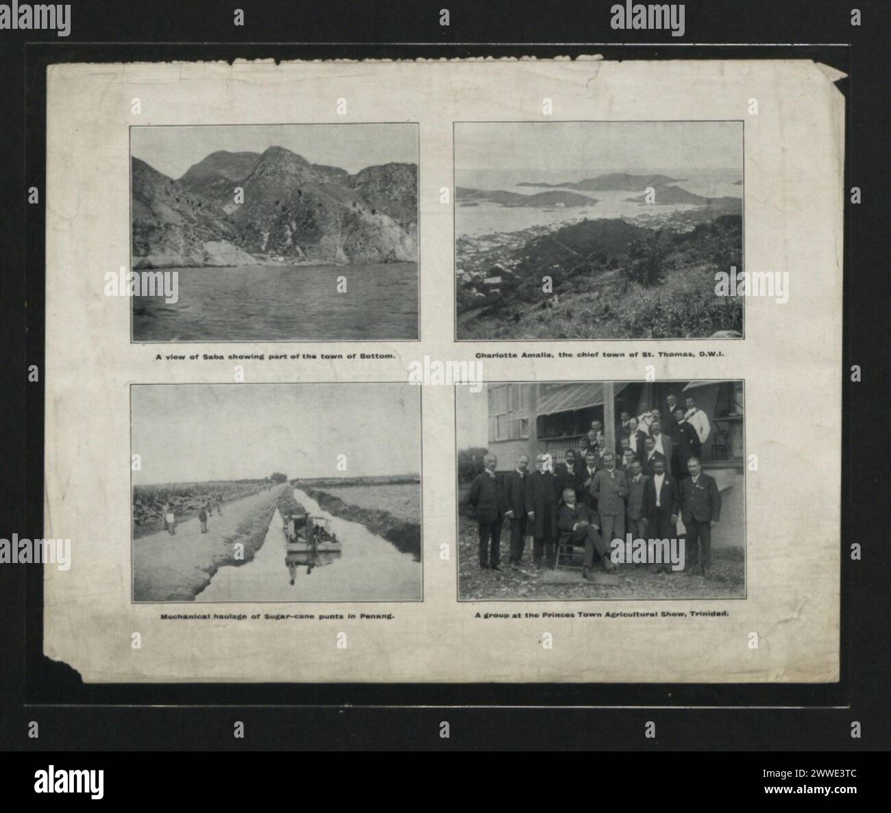 Views from Saba, St. Thomas, Penang, and Princes Town, 1912-1926 ...