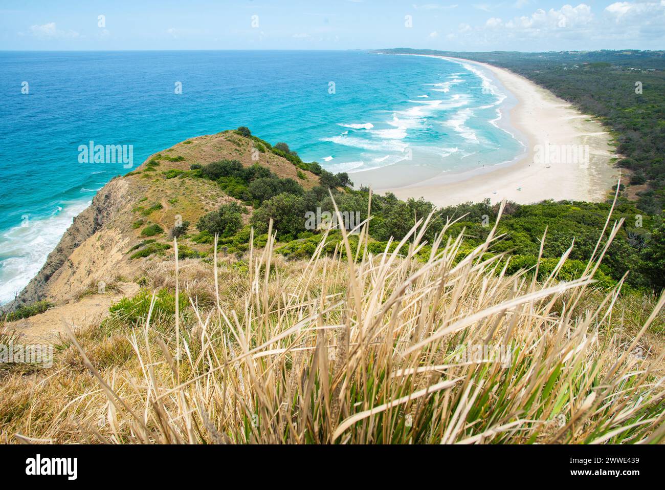 Byron Bay Coastline, Byron Bay, NSW, Australia Stock Photo - Alamy