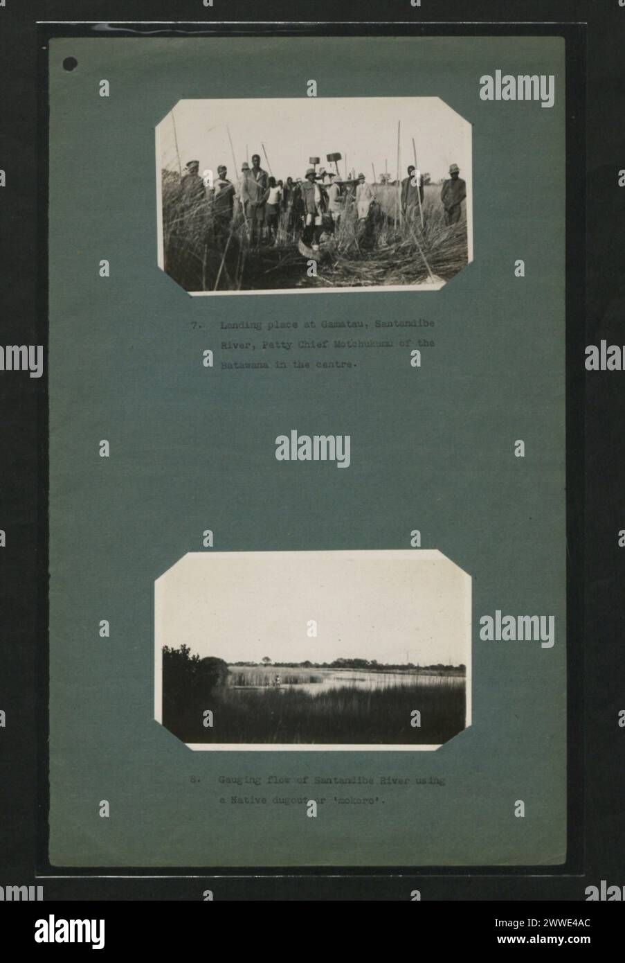 Description: Landing place at Gamatau, Santandibe River, Petty Chief ...