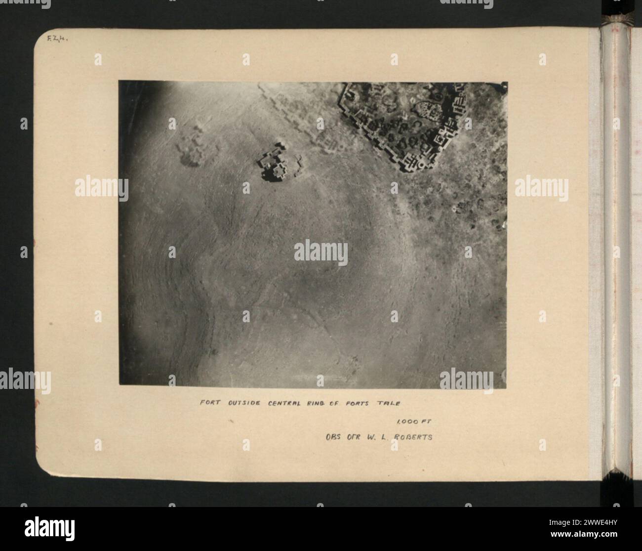 Image of a fort outside the central ring of Forts at Tale, 1,000 feet ...