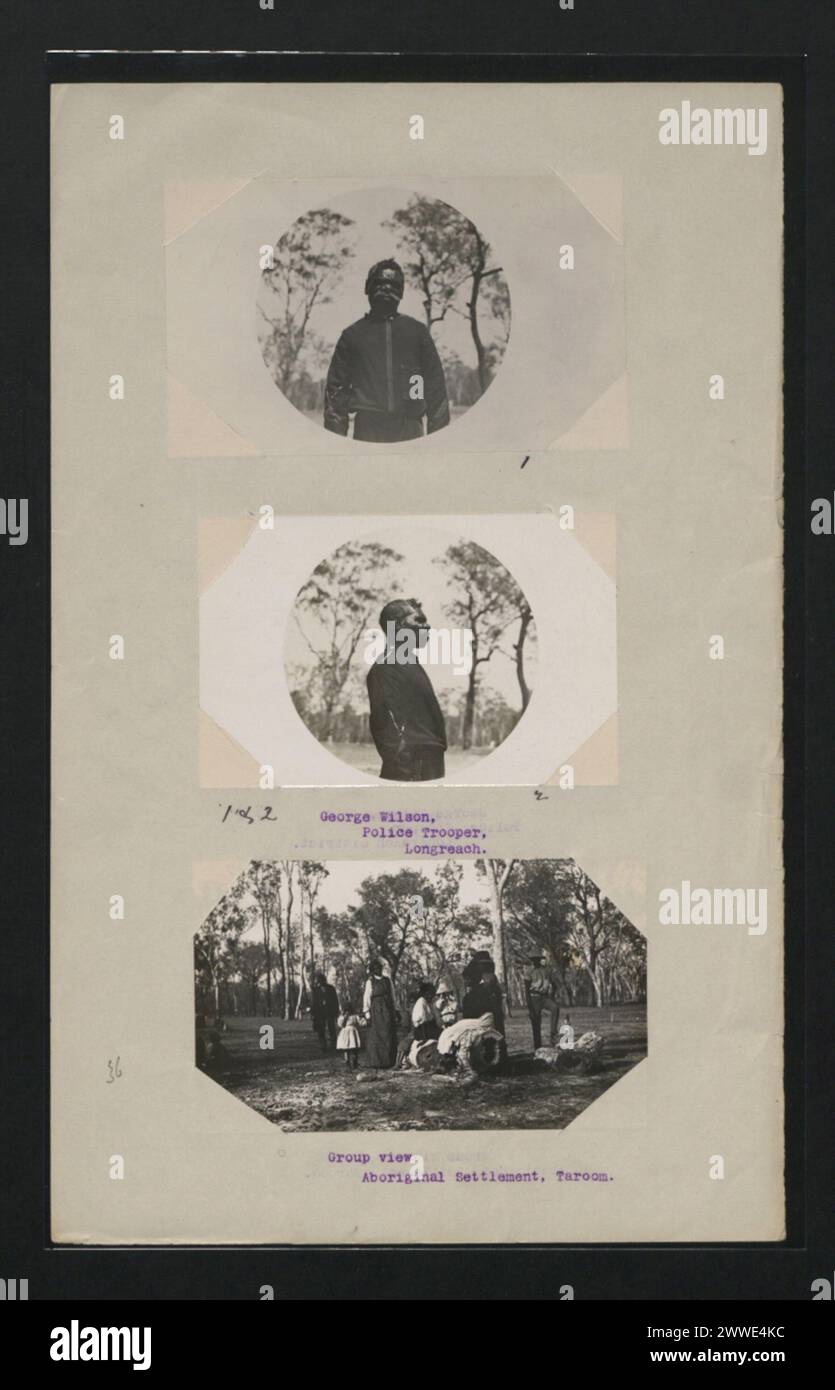 Description: George Wilson, Police Trooper, Longreach. Location: Taroom ...