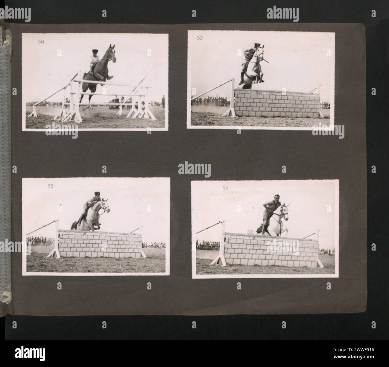 Description: Photographs of the Cavalry Regiment annual sports at Samakh, Palestine Location ...