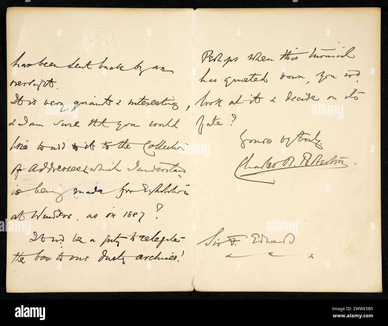 PP1-362 (2) Samoa letter Description: From British subjects resident at ...