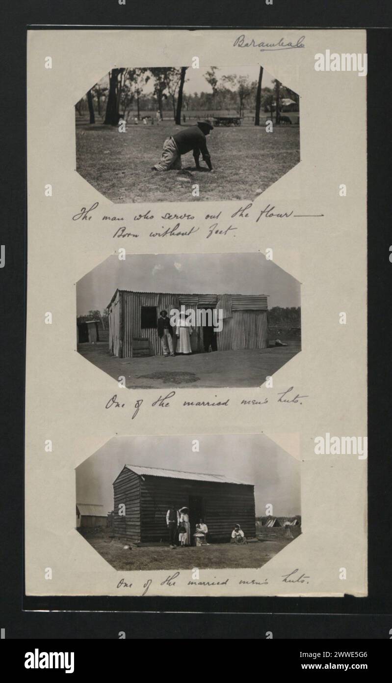 Description: Barambah. The man who serves out the flour. Born without ...