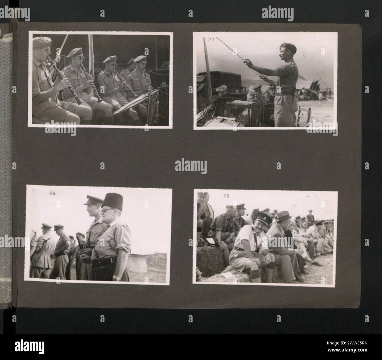 Description: Photographs of the Cavalry Regiment annual sports at Samakh, Palestine Location ...