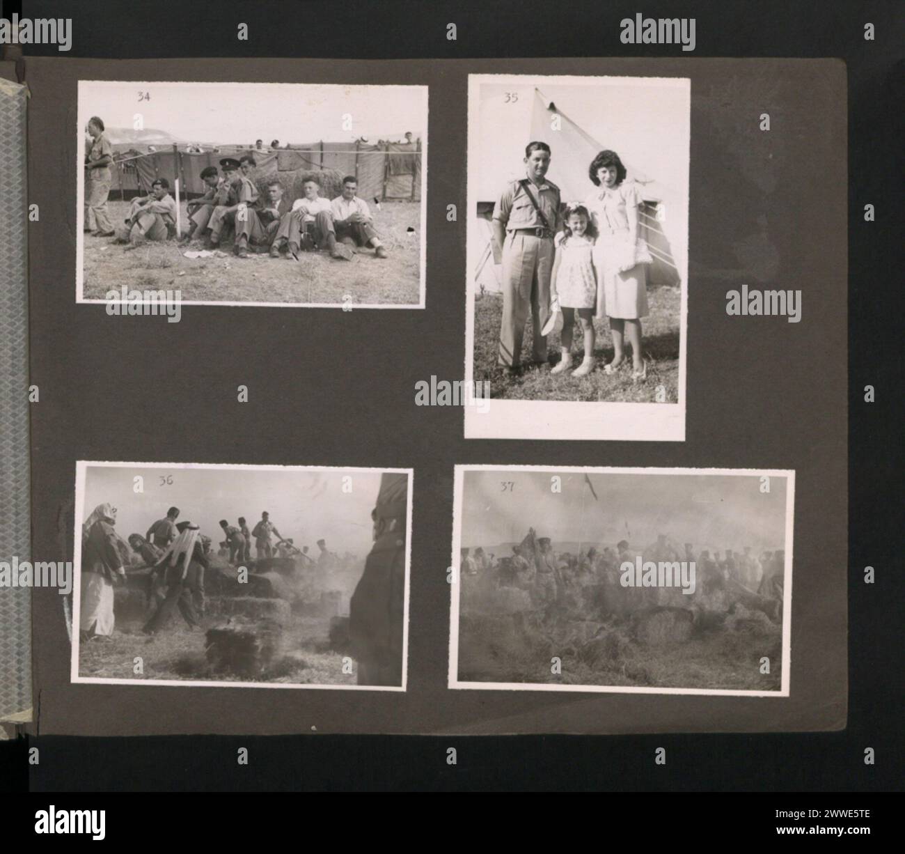 Description: Photographs of the Cavalry Regiment annual sports at ...