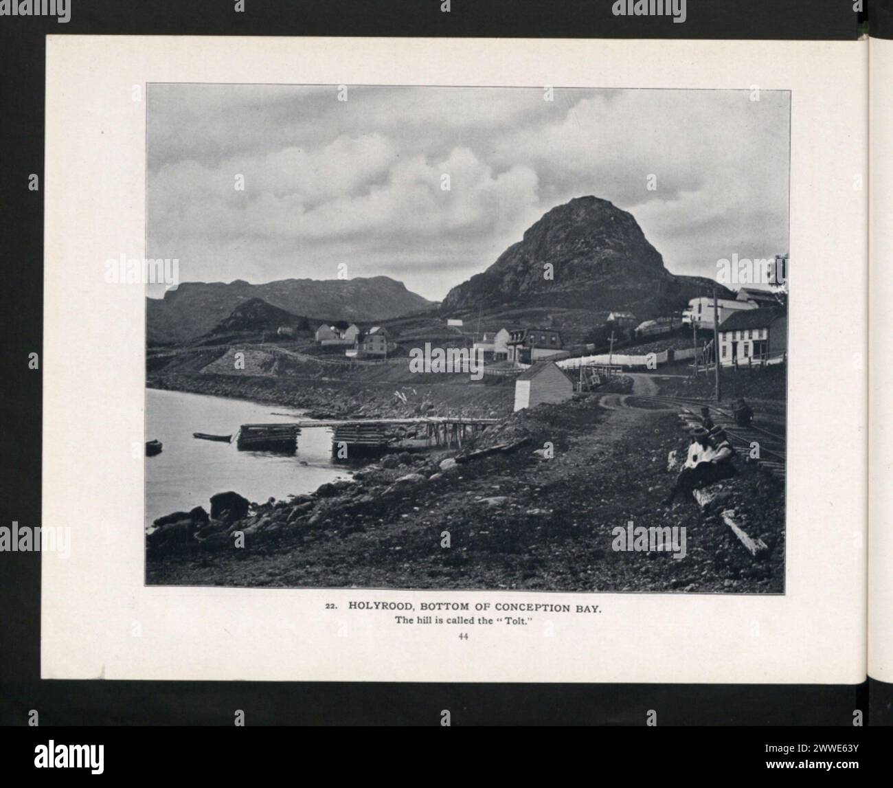 Description: Holyrood, bottom of Conception Bay. The hill is called the ...