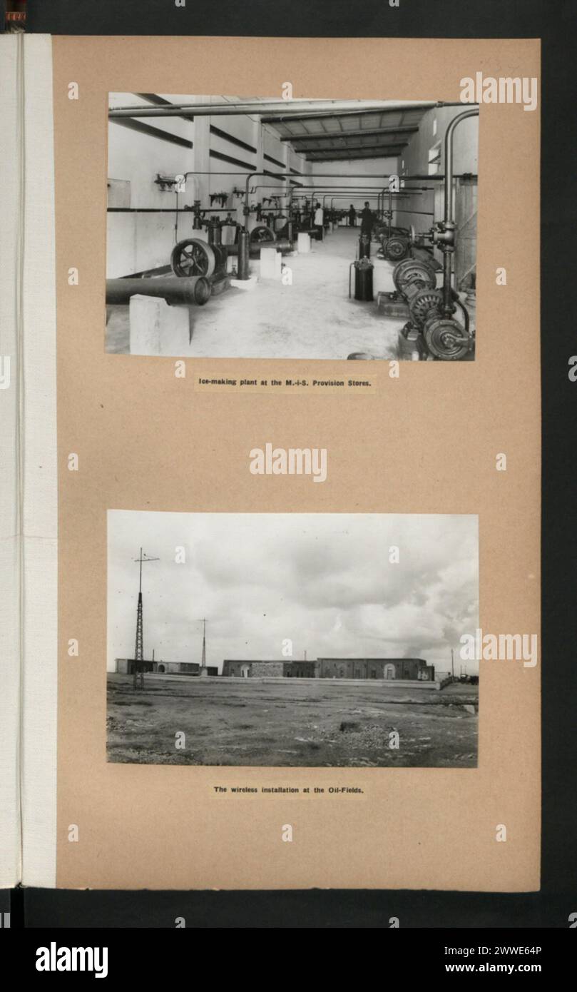 Description: Ice-making plant at the M.-i-S. Provision Stores ...