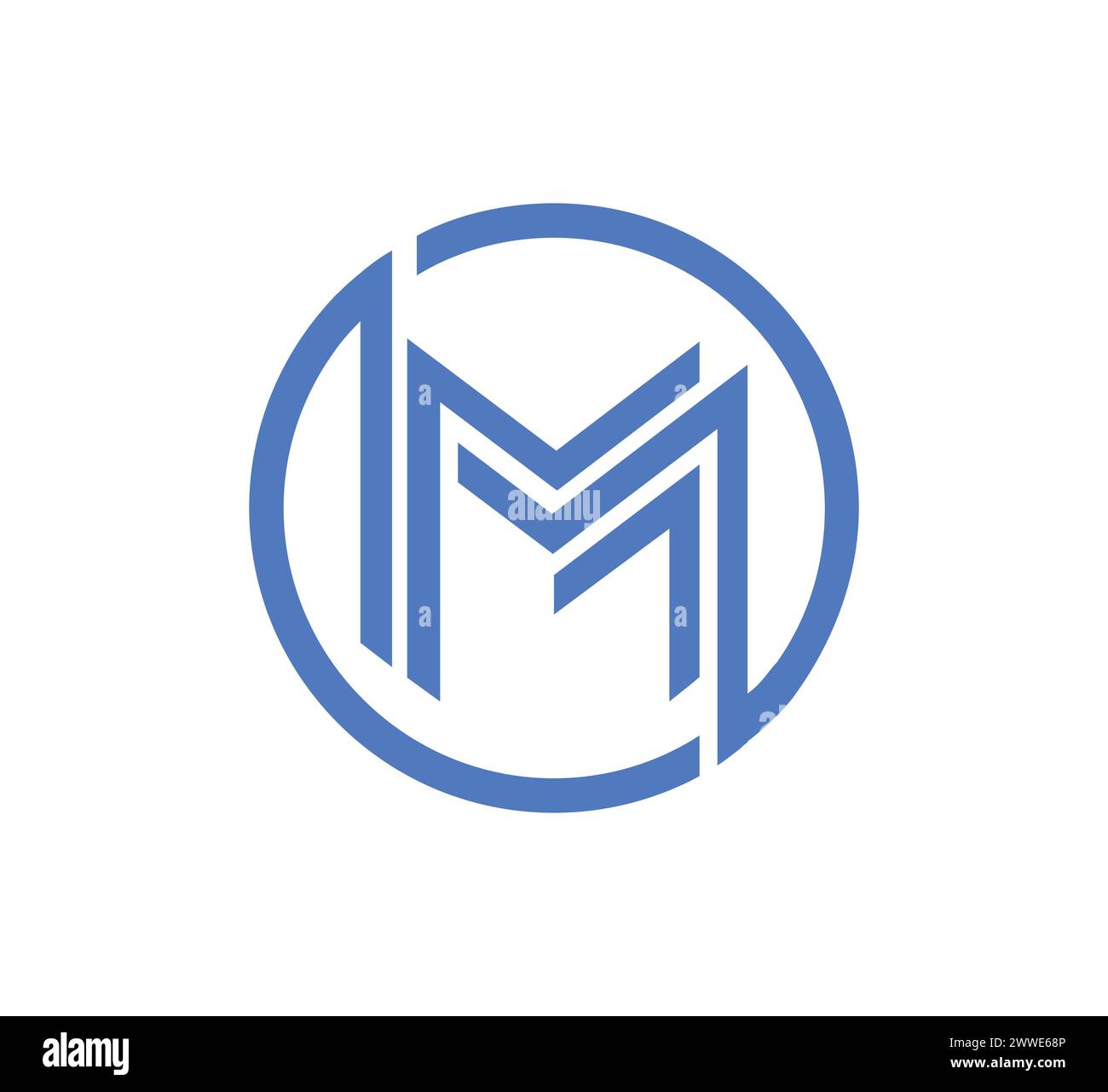 mm letter logo and m letter logo design vector Stock Vector Image & Art ...