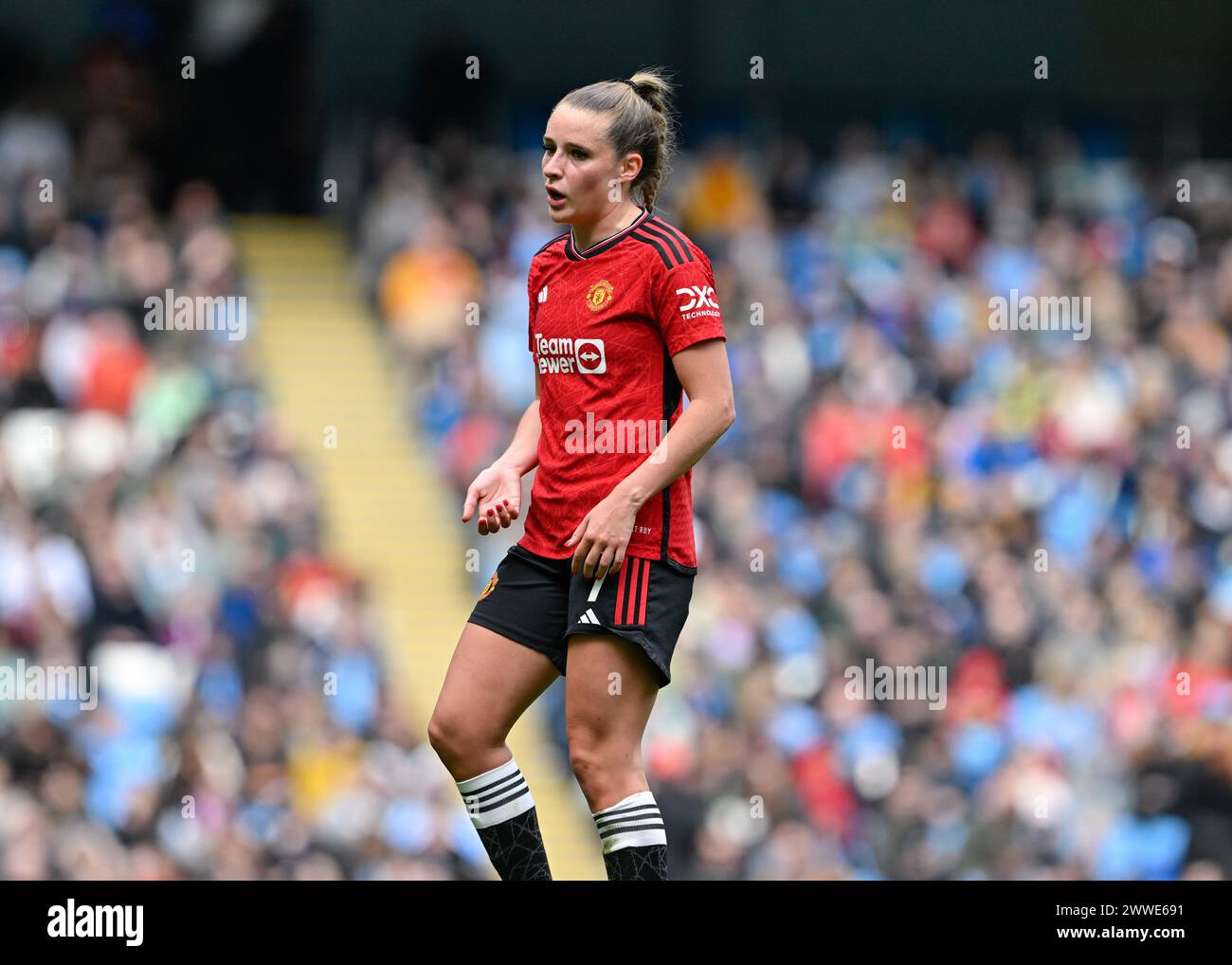 Ella Toone of Manchester United Women, during the The FA Women's Super ...