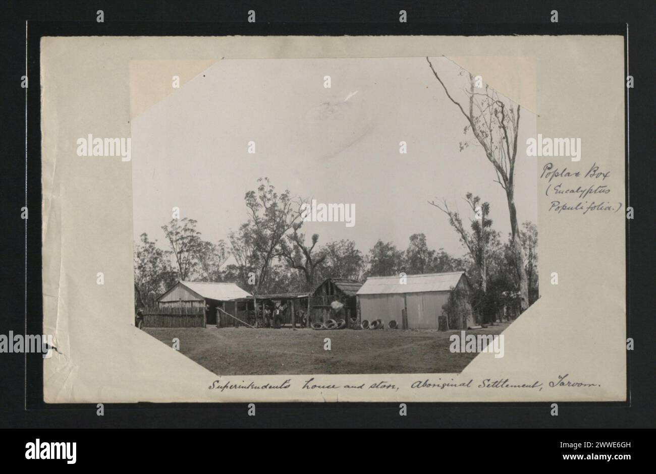 Description: Superintendant's house and store, Aboriginal Settlement ...