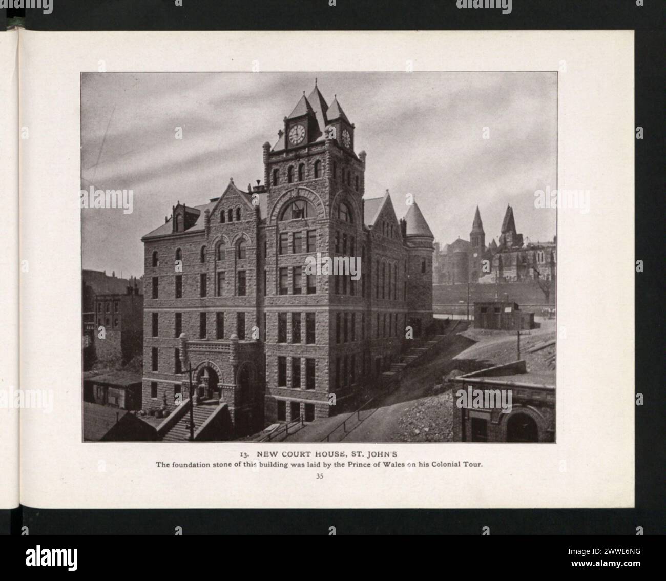 Canada st johns colonial building hi-res stock photography and images ...