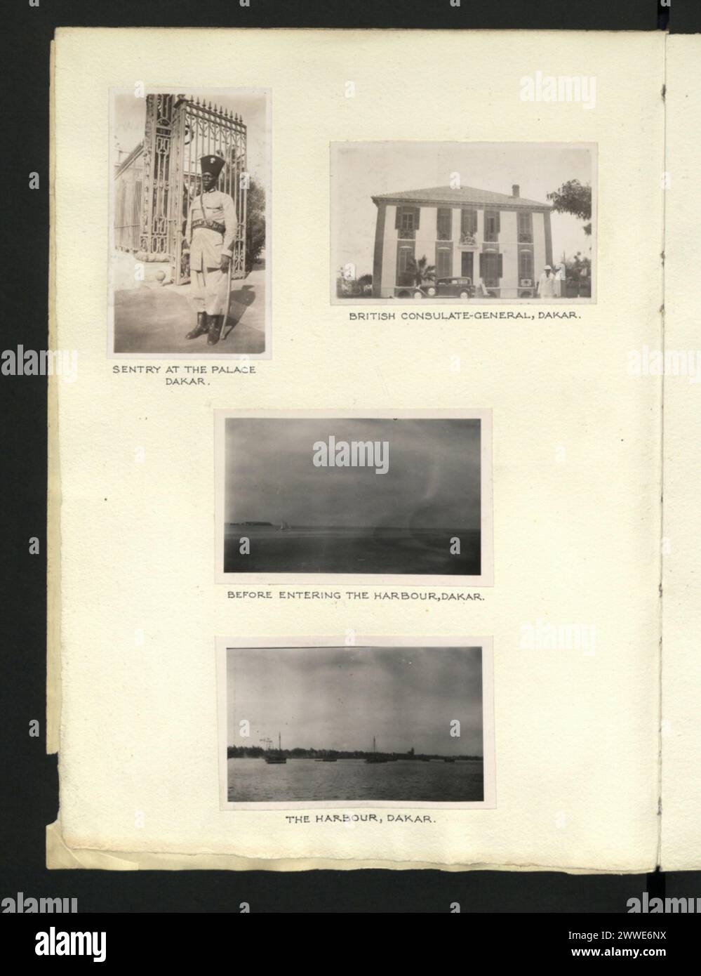 Description: Sentry at the Palace Dakar. Location: Dakar Description ...