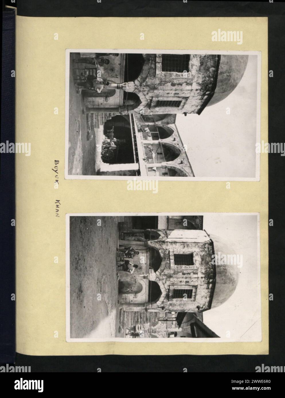 Photograph of the Buyuk Khan in Nicosia, Cyprus, taken between 1930 and ...