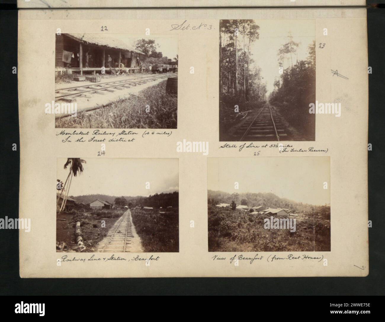 Description: Membakut Railway Station (46 miles) In the forest district ...