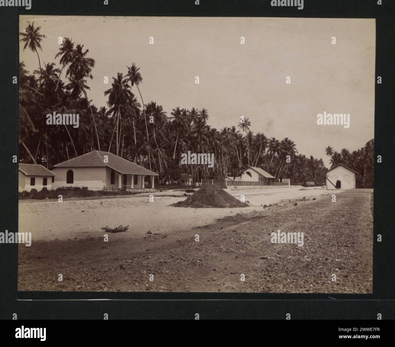 In March 1894, Hikkaduwa Station served the Galle Railway in Ceylon ...