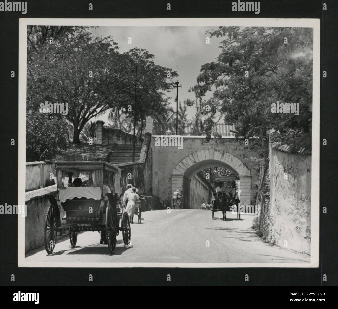 Description: Gregory Arch, Nassau. Location: Nassau, Bahamas Date: 1954 ...
