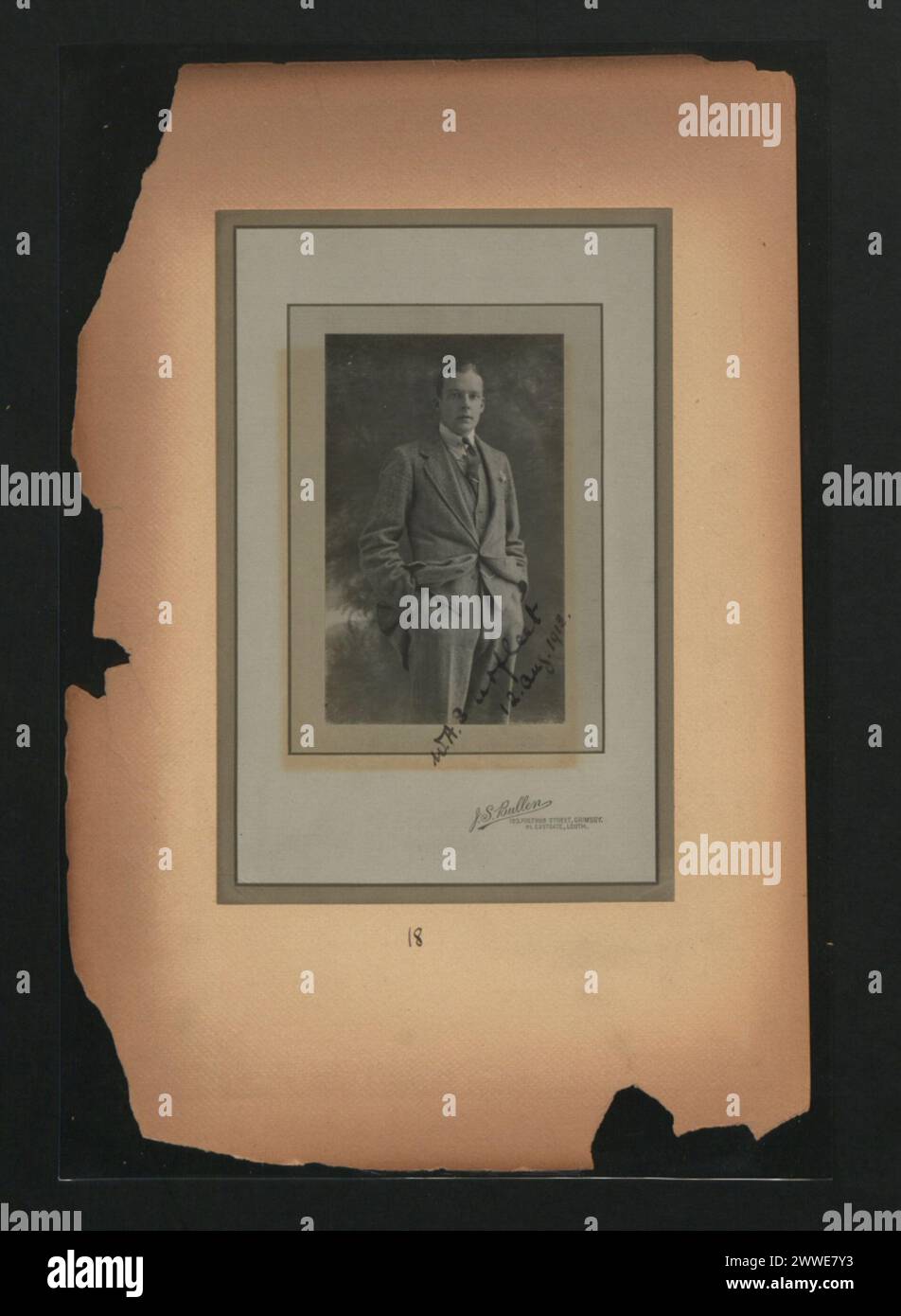 Description: W.A.B Usfleet. 12 Aug 1913. asia, malaysia, borneo, sabah ...