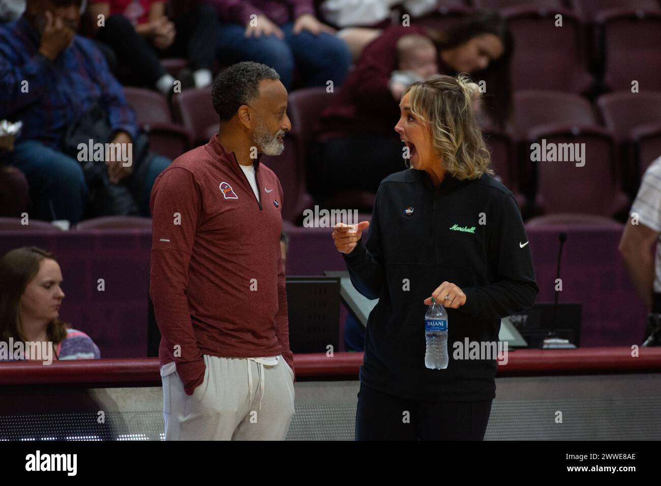 Blacksburg, VA, USA. 22nd Mar, 2024. Virginia Tech Hokies head coach ...