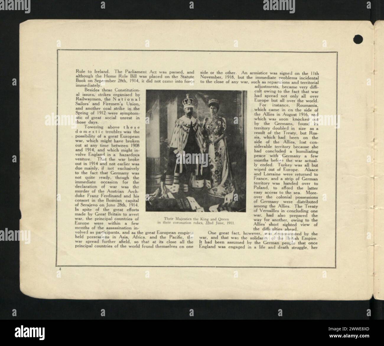 Description: The Reign of King George V. A Brief Survey. Description ...