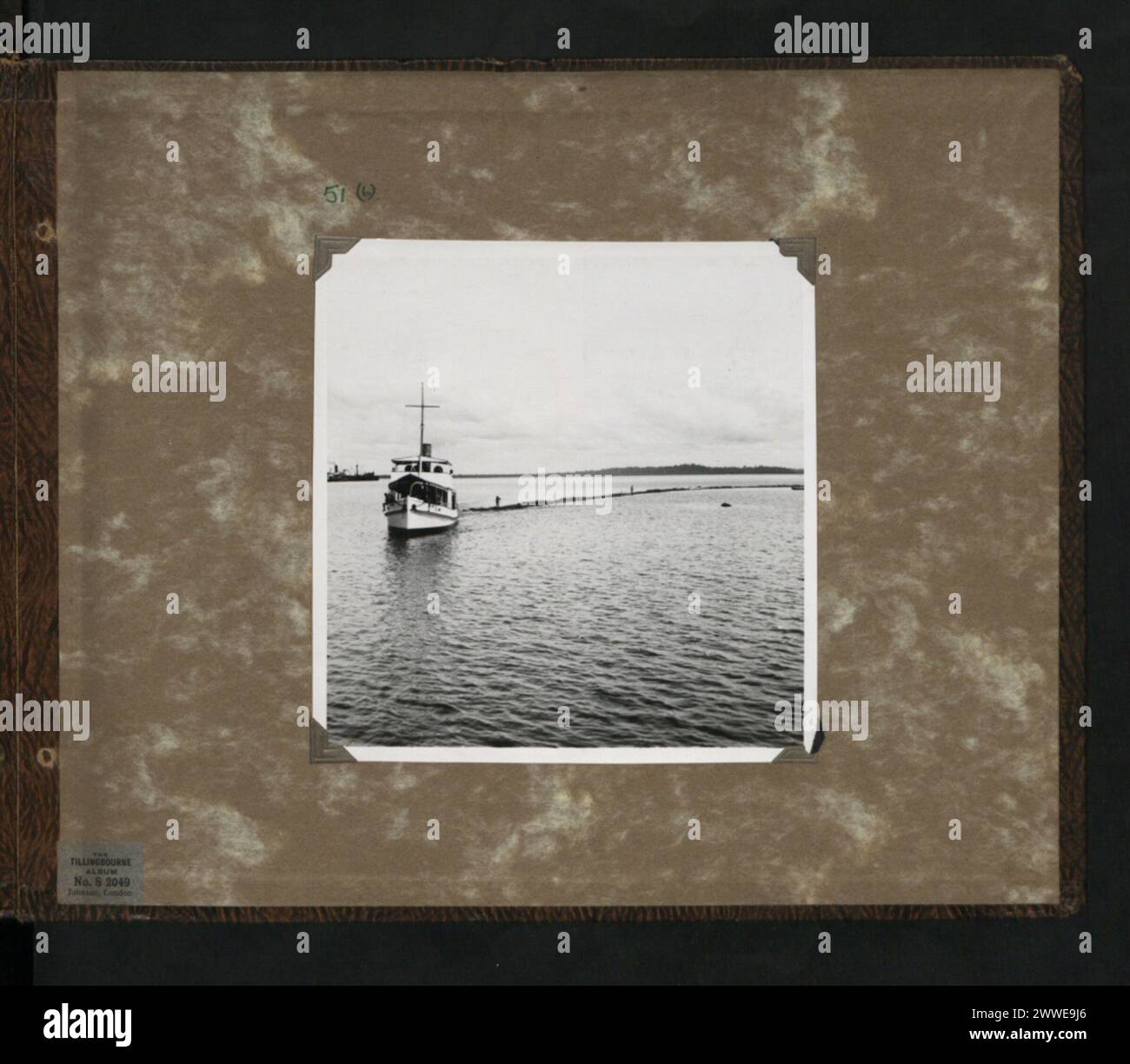 Description: Log raft and Messrs. North Borneo Trading Company's S.L ...