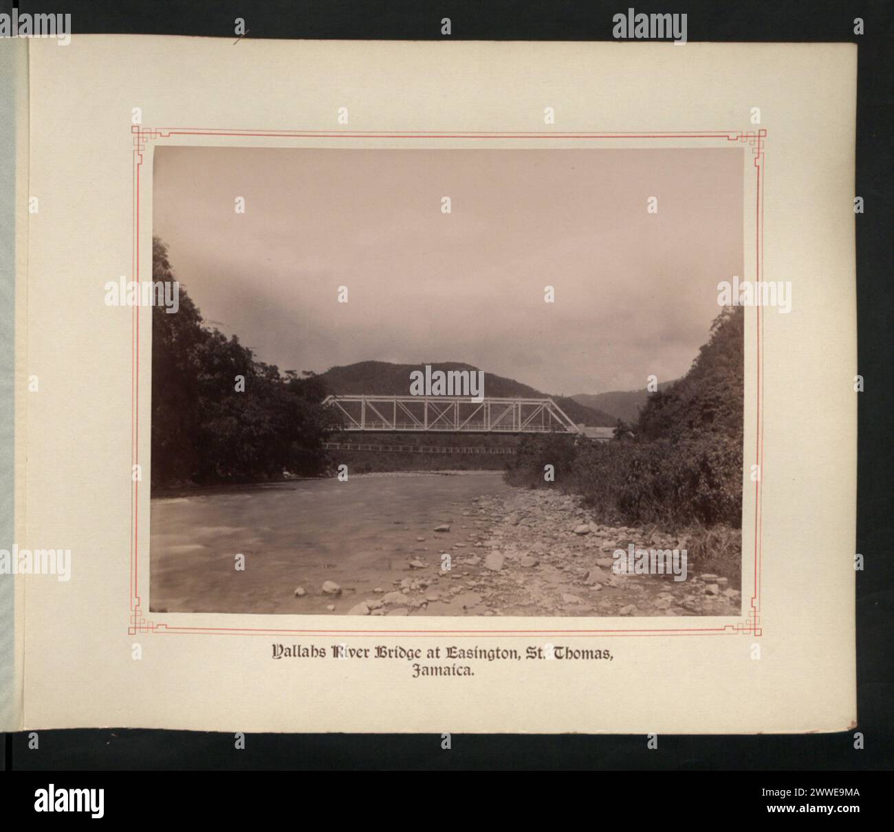 Description: Yallahs River Bridge, at Easington, St. Thomas, Jamaica. Location: St Thomas ...