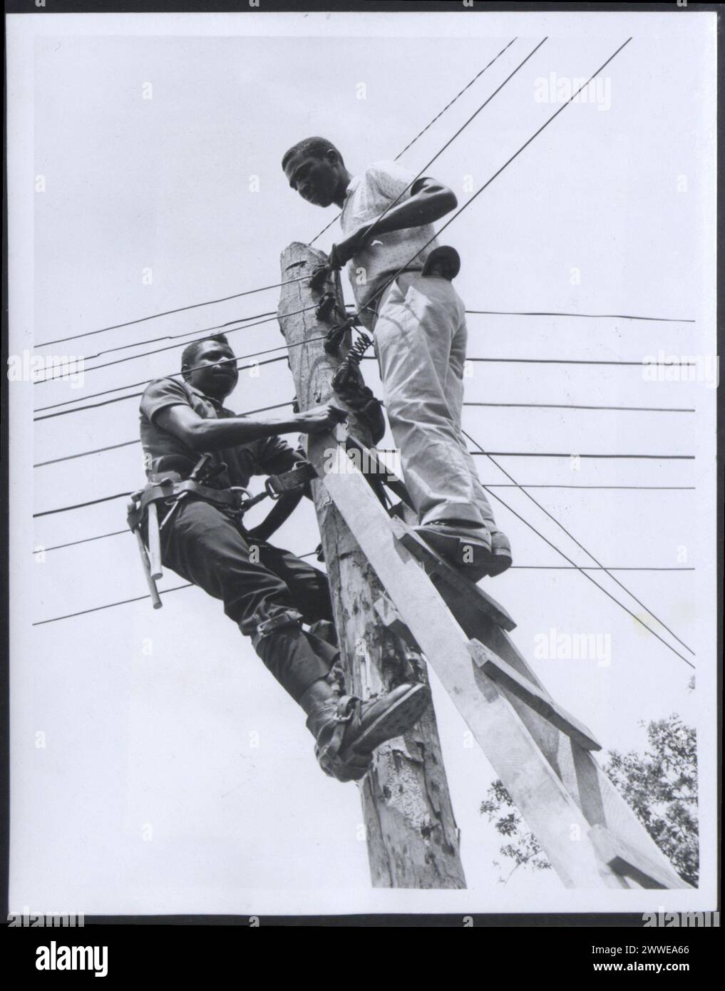 Description: Jamaica. 'Chestervale Camp, St Andrew, one of two work ...