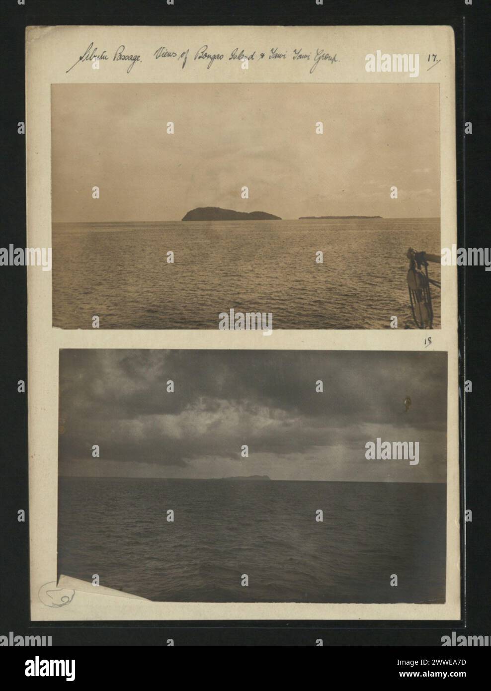 Description: Sibutu Passage. Views of Bongo Island & Tawi Tawi Group ...