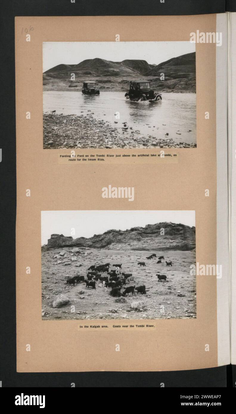 Description: Fording by Ford on the Tembi River just above the ...