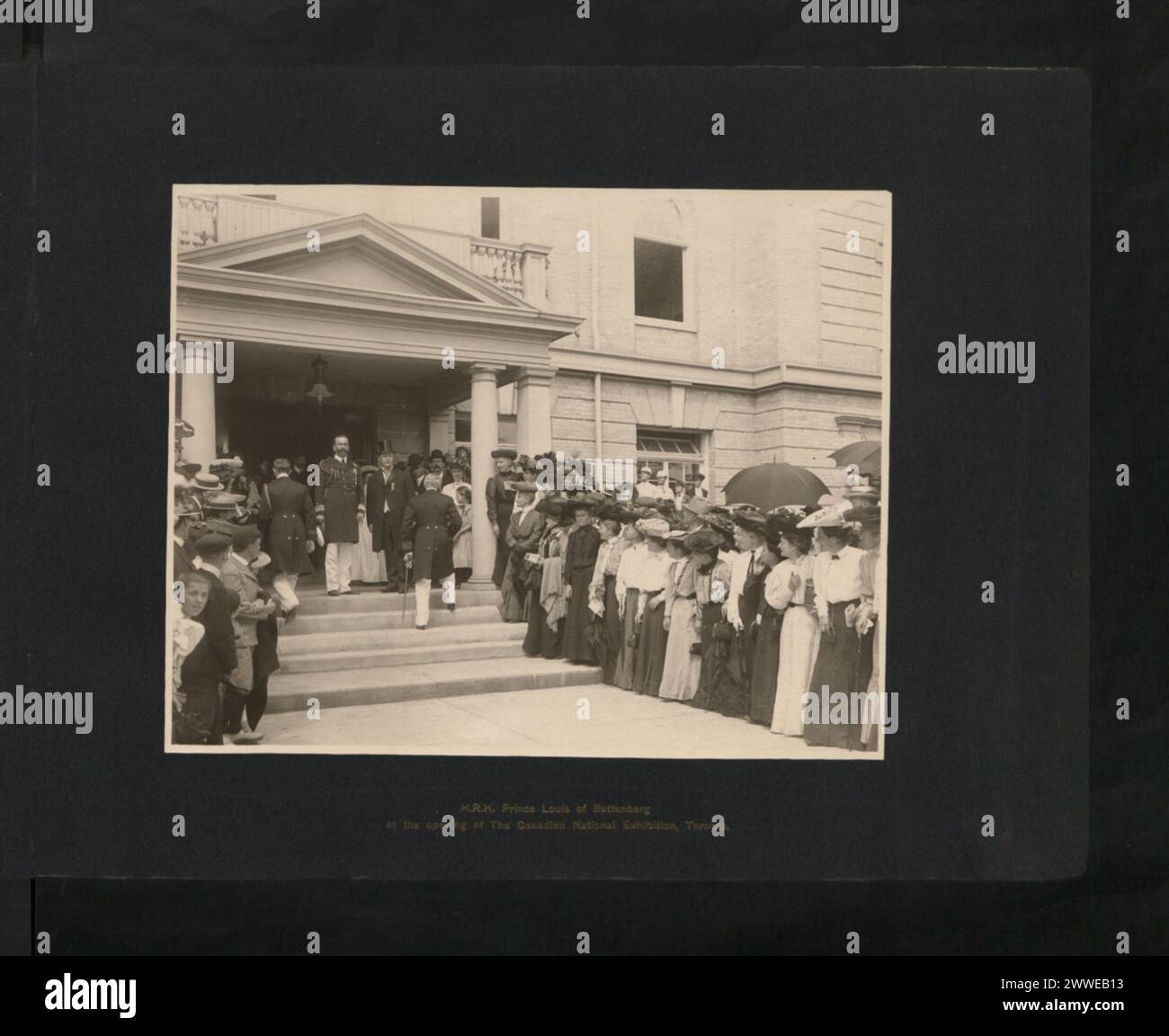 H.R.H. Prince Louis of Battenberg attended the opening ceremony of the ...