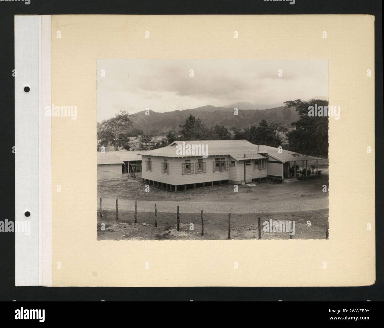The Deputy Commandant's Residence at Gibraltar Camp, Jamaica, 1940-1941 ...