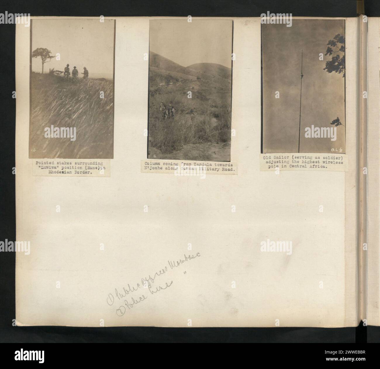 Description: Pointed stakes surrounding "Luwiwa" position (Huns) on ...