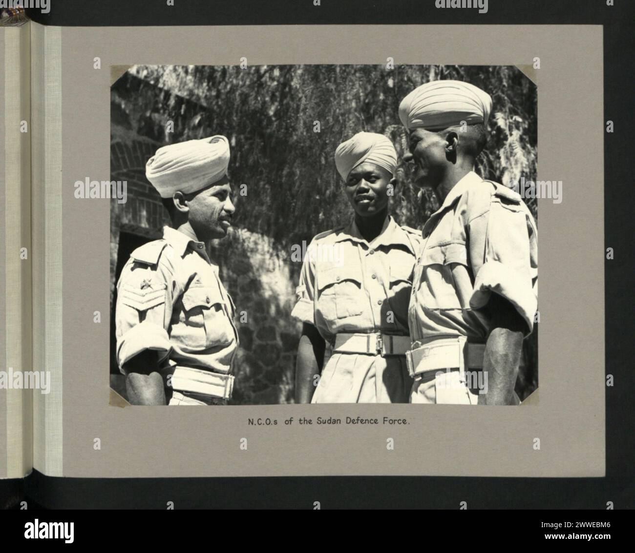 Description: N.C.O.s of the Sudan Defence Force. Location: Sudan Date ...
