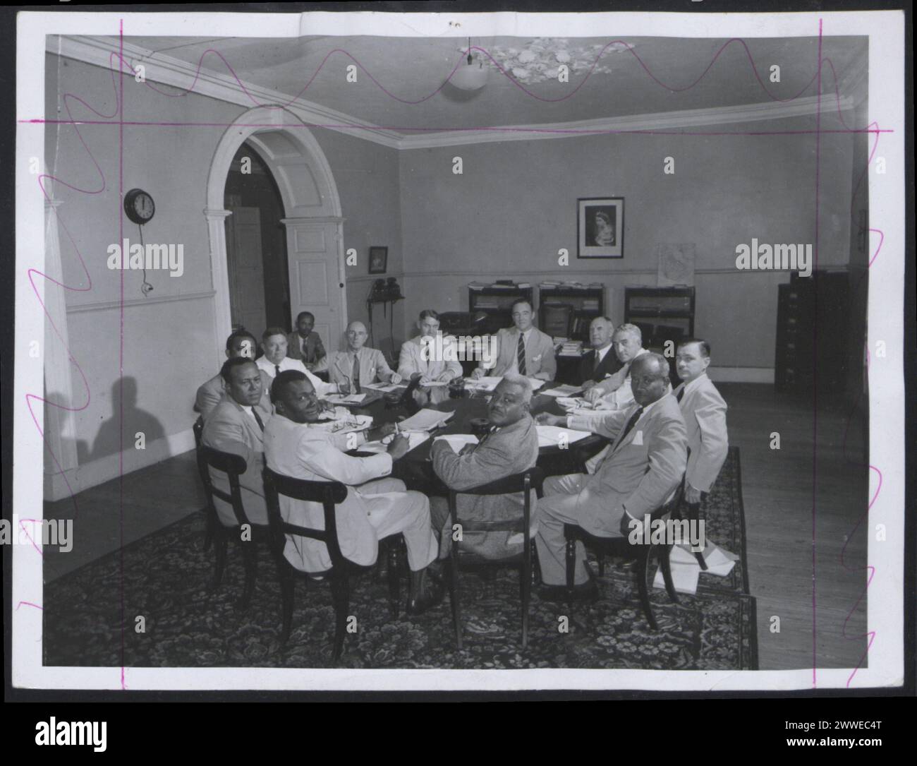 Description: Barbados. 'The Executive Committee of the Barbados ...