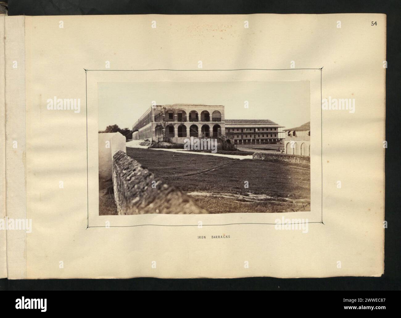 Description: Iron Barracks Location: Barbados Date: 1872 barbados ...