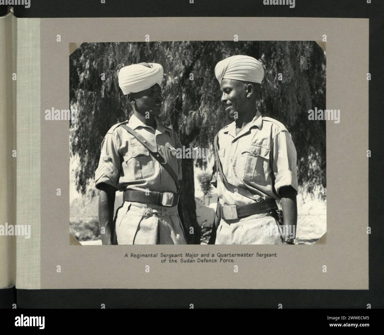 Description: A Regiment Sergeant Major and a Quartermaster Sergeant of ...