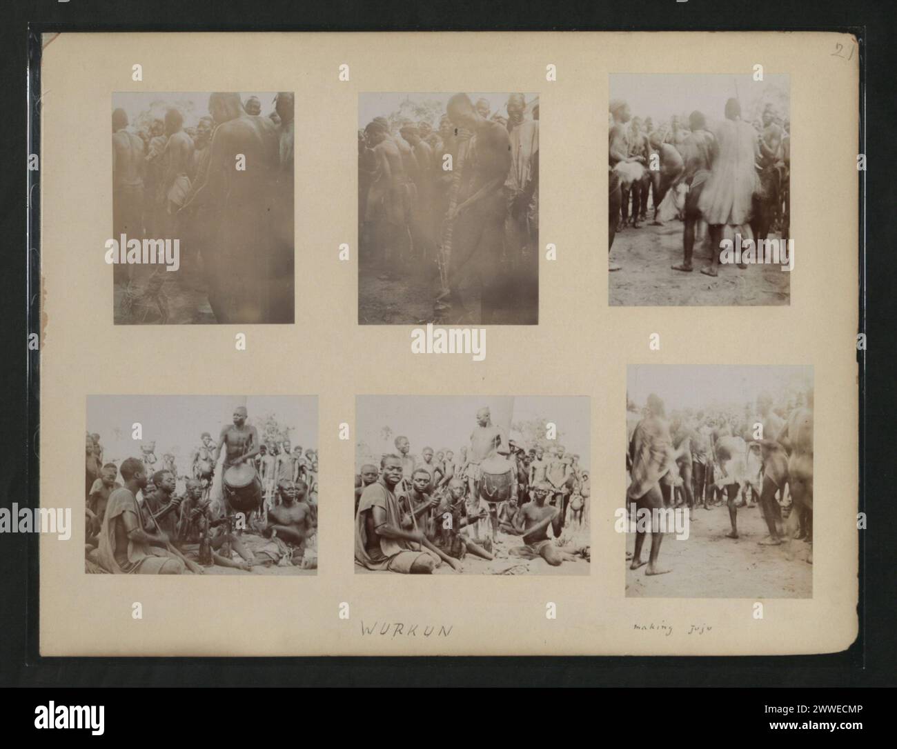 Description: Wurkun Description: Wurkun. Making Juju africa Stock Photo ...