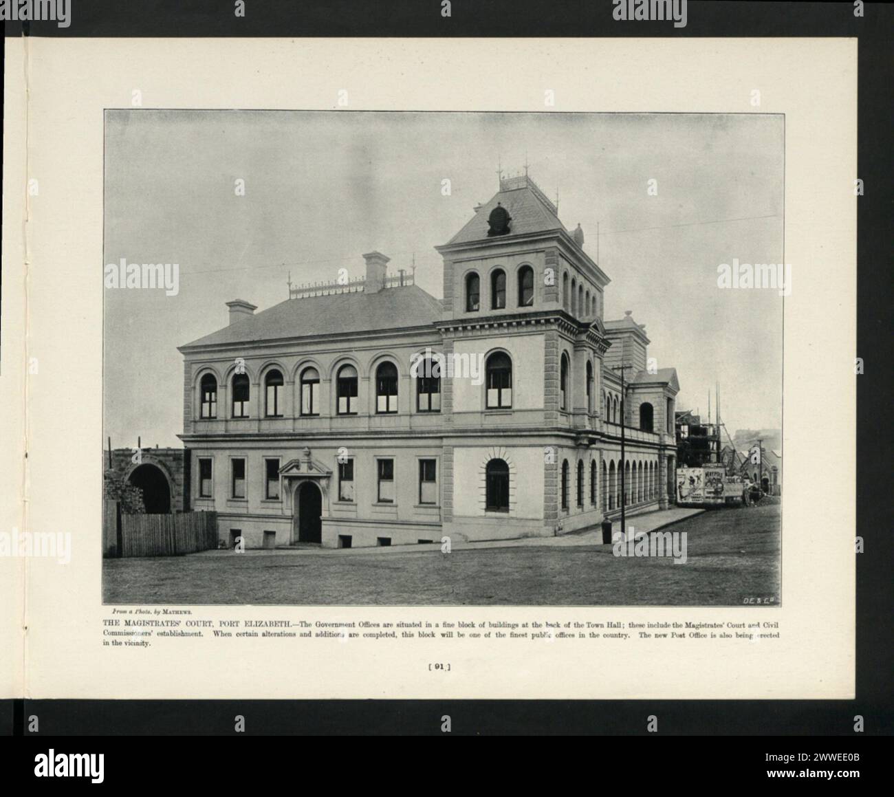 The Magistrates' Court in Port Elizabeth, South Africa, a judicial ...