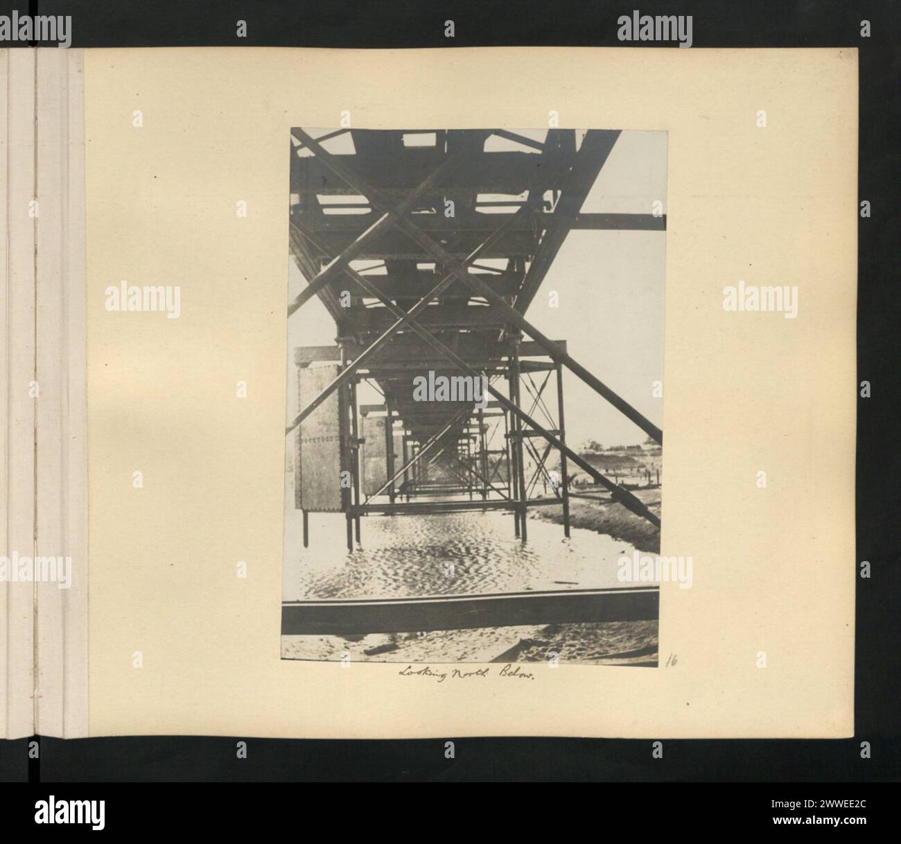 Description: Looking North Below [construction of Zui Zui bridge] Date ...