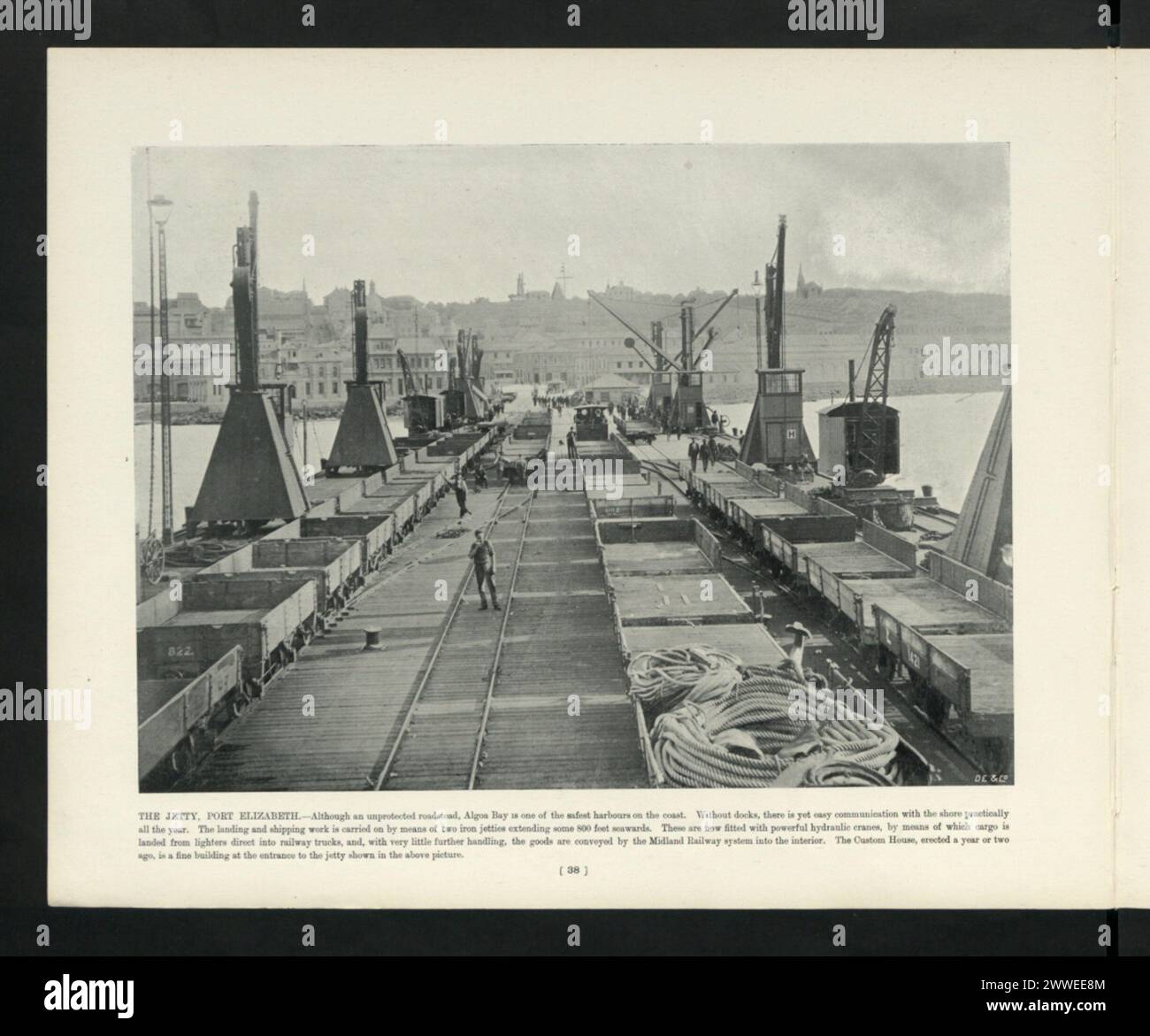 The Jetty in Port Elizabeth, South Africa, is a waterfront structure ...