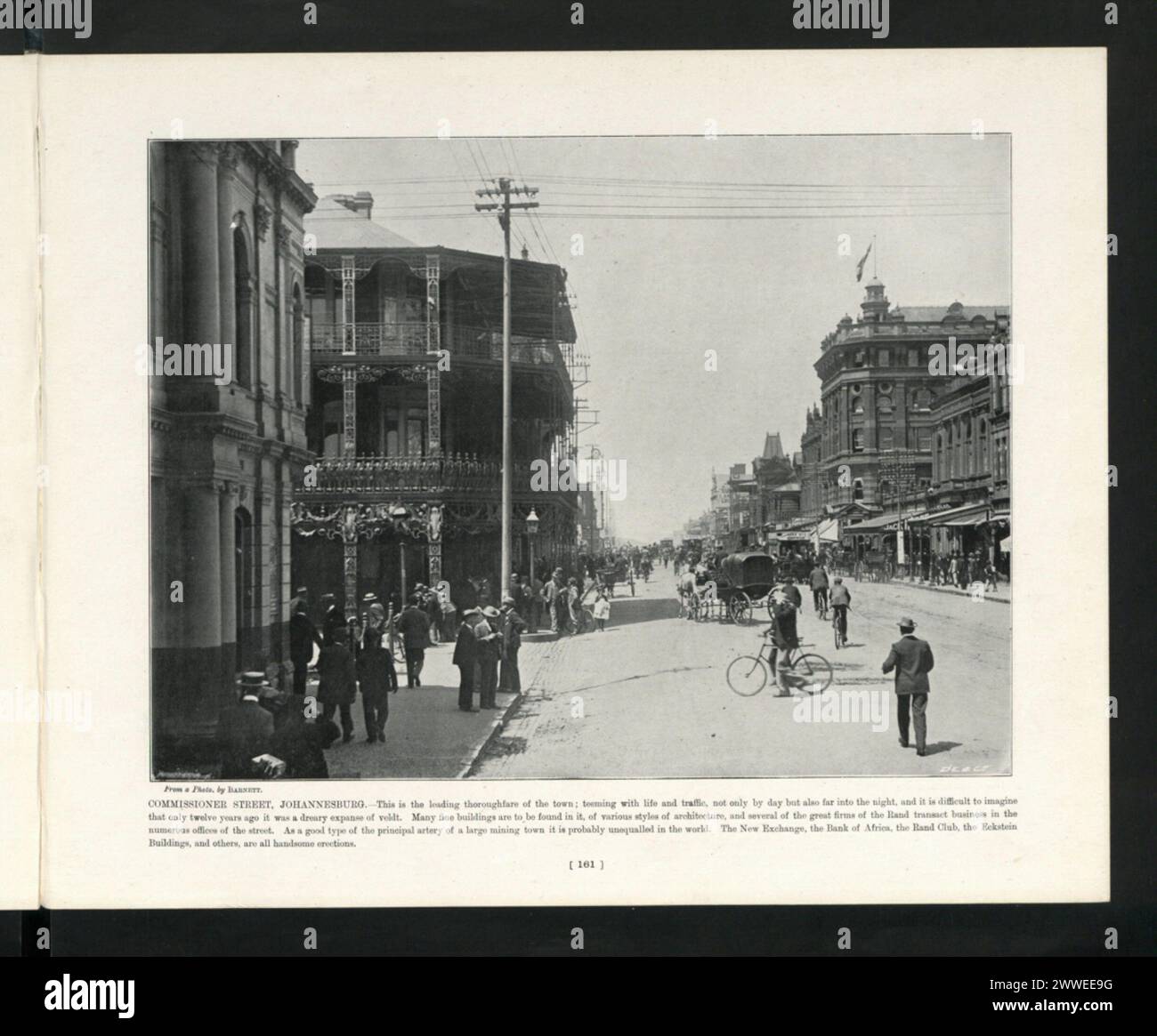 Photograph of Commissioner Street in Johannesburg, South Africa ...